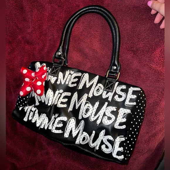 Disney | Bags | Disney Authentic Minnie Mouse Shoulder Purse | Poshmark